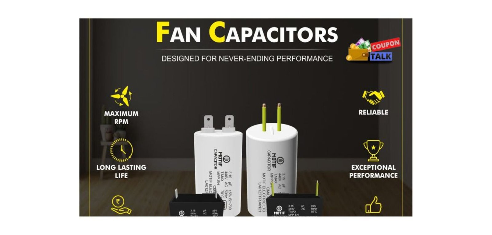 8 Best Fan Capacitor Brands In India (May 2026) - CouponTalk
